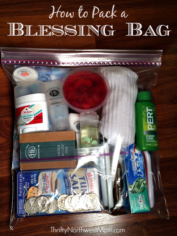 How to Pack a Blessing Bag + Free Printable Checklist by Evangelica...