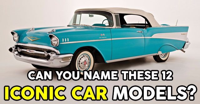 Can You Name These 12 Iconic Car Models? by Auto Service Center