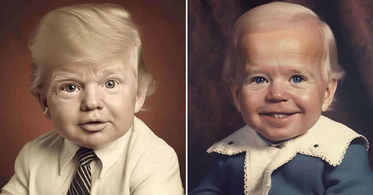 Using AI, Artist Reimagines US Presidents As 'Elderly Babies' (47 P...